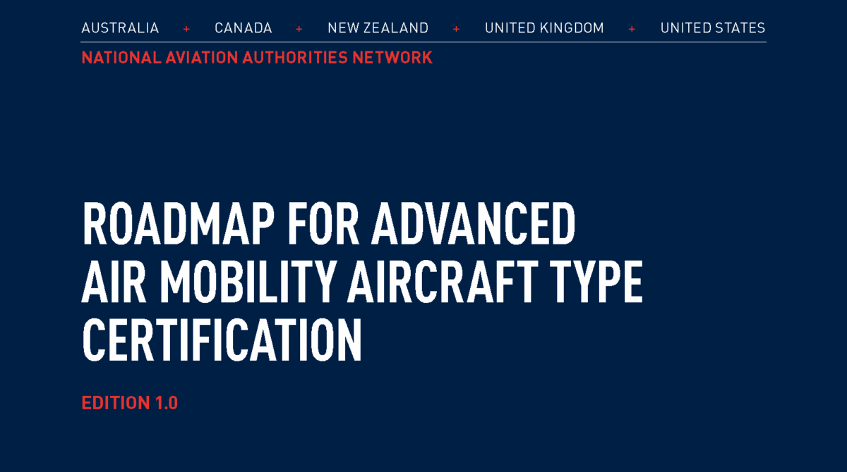 Statement on the NAA Roadmap for AAM Aircraft Type Certification - DART